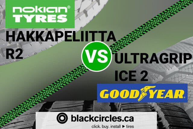 Nokian Hakkapeliitta R2 vs Goodyear Ultragrip Ice 2