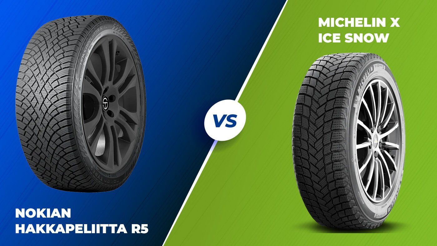 Comparing Nokian Hakkapeliitta R5 vs Michelin X-Ice Snow tires